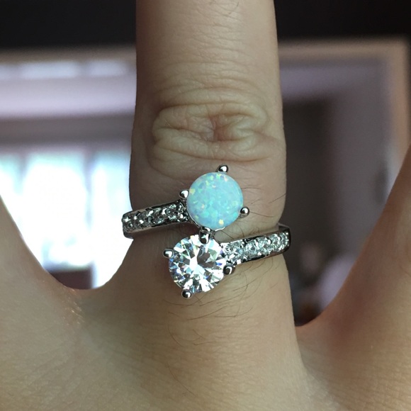 Jewelry | 925 Sterling Silver Wedding Engagement Ring | Poshmark